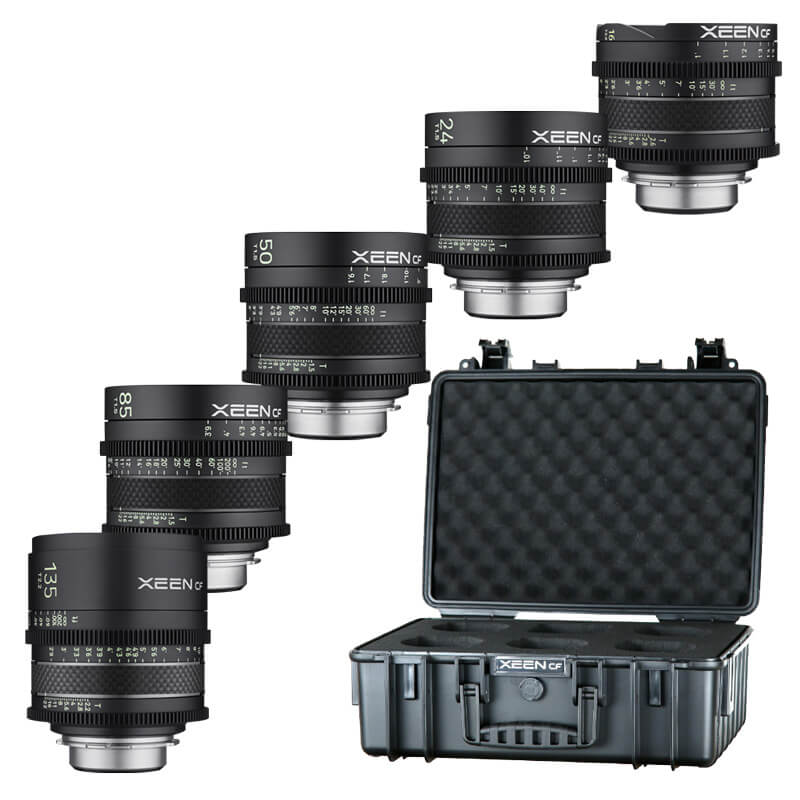 XEEN CF 5 CINEMA LENS KIT 16/24/50/85/135mm EF - Holdan